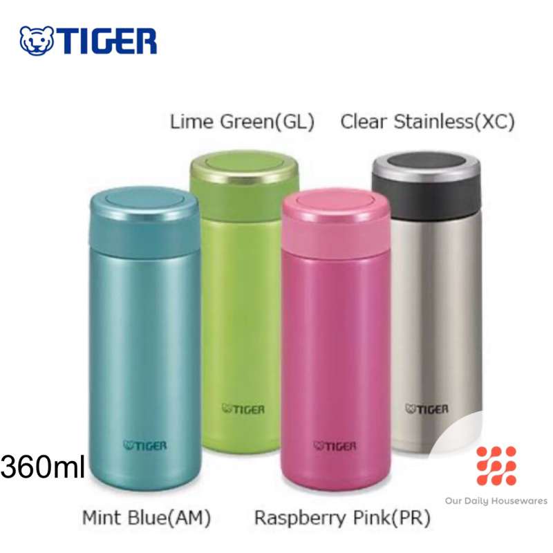 Jual TIGER Japan Botol Thermos Stainless tahan panas 360ml MMW-A036 | Shopee Indonesia
