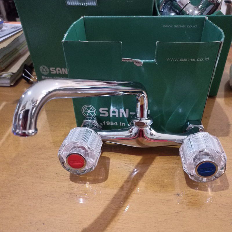 Jual San EI Sink Mixer Panas Dingin K 35 C / kran wastafel | Shopee Indonesia