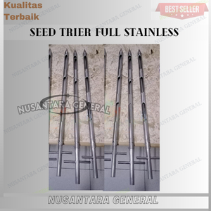 Jual Seed Trier Full Stainless / Alat Tusuk Sample Beras Panjang 60 cm ...