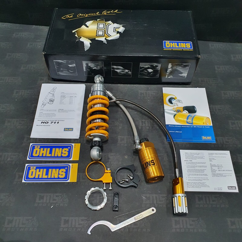 Jual Shockbreaker Sok Ohlins HO 711 Ninja RR Set HPA Hodrolik Preload Adjuster | Shopee Indonesia