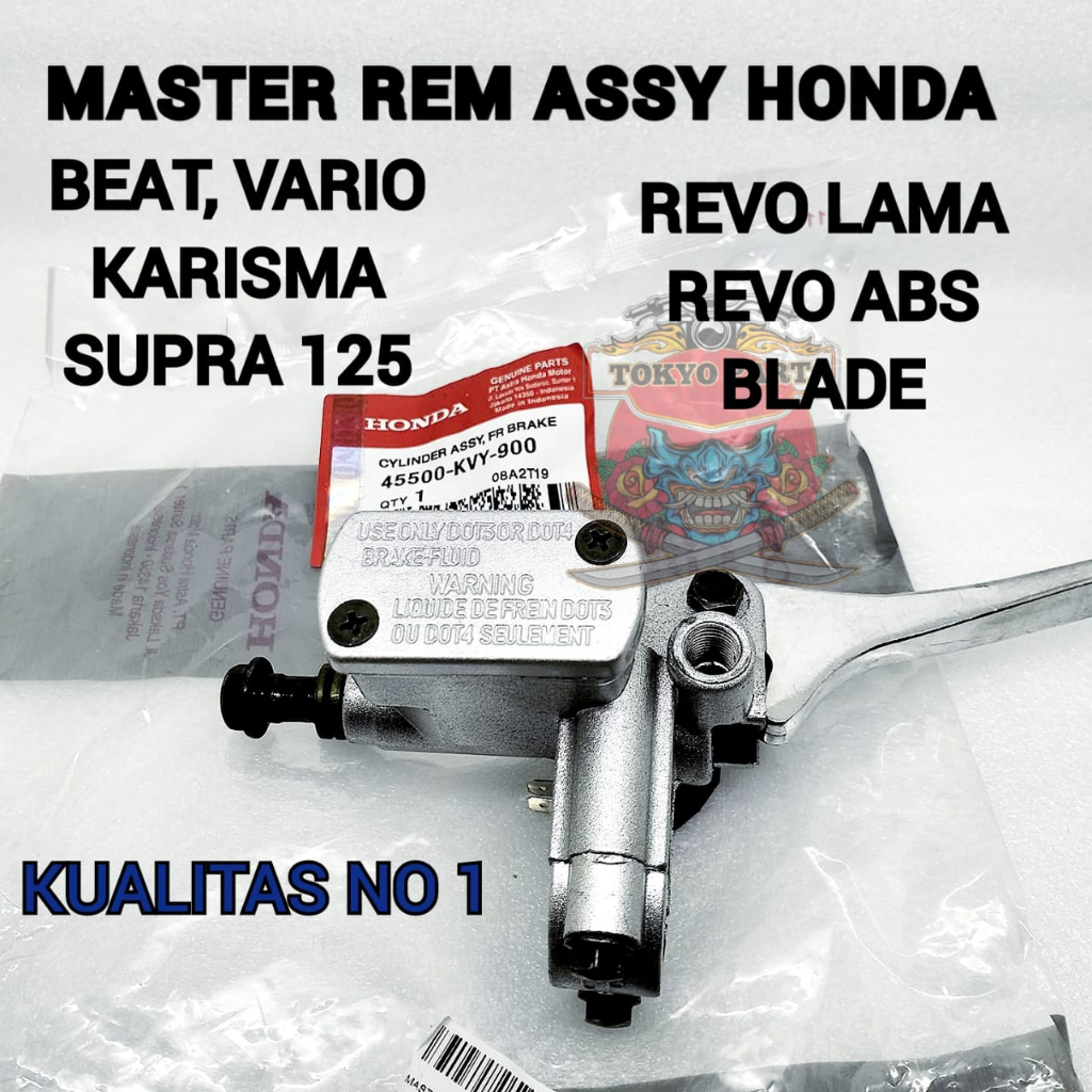 Jual MASTER REM ASSY HONDA KVY KUALITAS ASLI ORIGINAL HONDA SUDAH PASTI ...