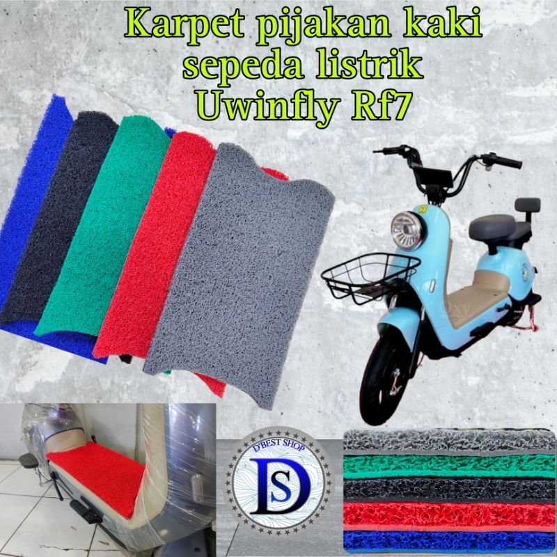Jual Karpet Sepeda listrik Uwinfly RF7/R7S/R7 | Shopee Indonesia