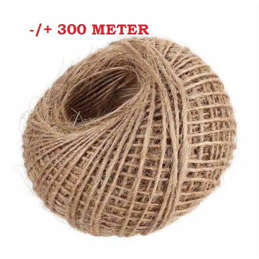 Jual Tali Rami Halus 3 PLY 300 Meter - Tali Goni Klip kayu - Tali ...