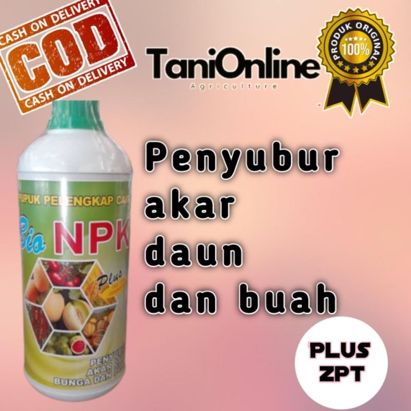 Jual pupuk npk cair bio npk plus ga3 1 lt | Shopee Indonesia