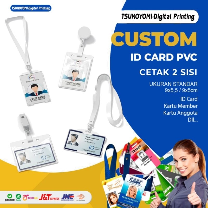 Jual Cetak ID Card Member Murah Berkualitas | Proses Cepat | | Shopee ...