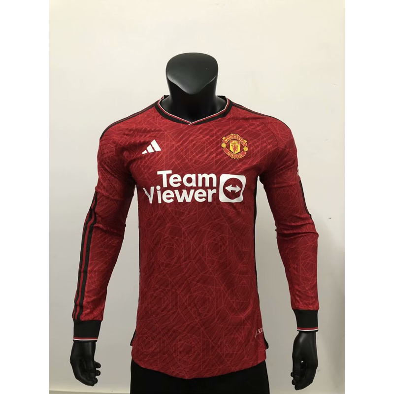 Jual (PLAYER ISSUE LONG SLEEVE) JERSEY MU HOME PI LS 2024 | Shopee ...