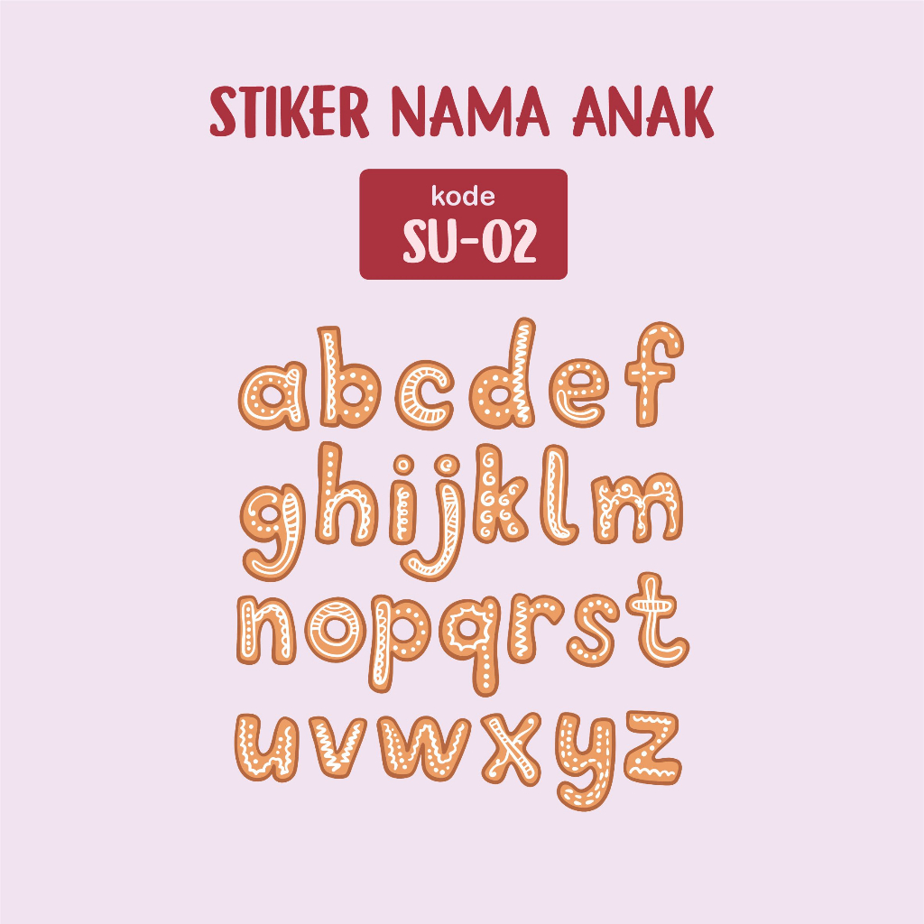 Jual STIKER LABEL NAMA UV TRANSPARAN LABEL NAMA ANAK SEKOLAH LABEL ...