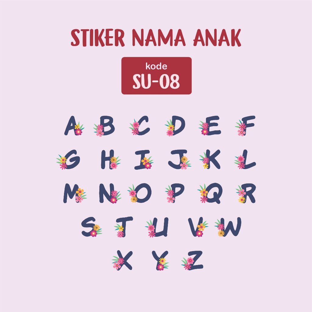 Jual STIKER LABEL NAMA UV TRANSPARAN LABEL NAMA ANAK SEKOLAH LABEL ...