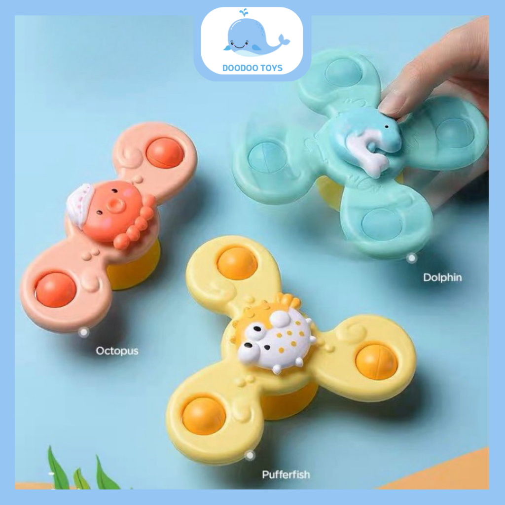 Jual Mainan Sensori Motorik Anak Spinning - Baby Spinner - Kado Bayi ...