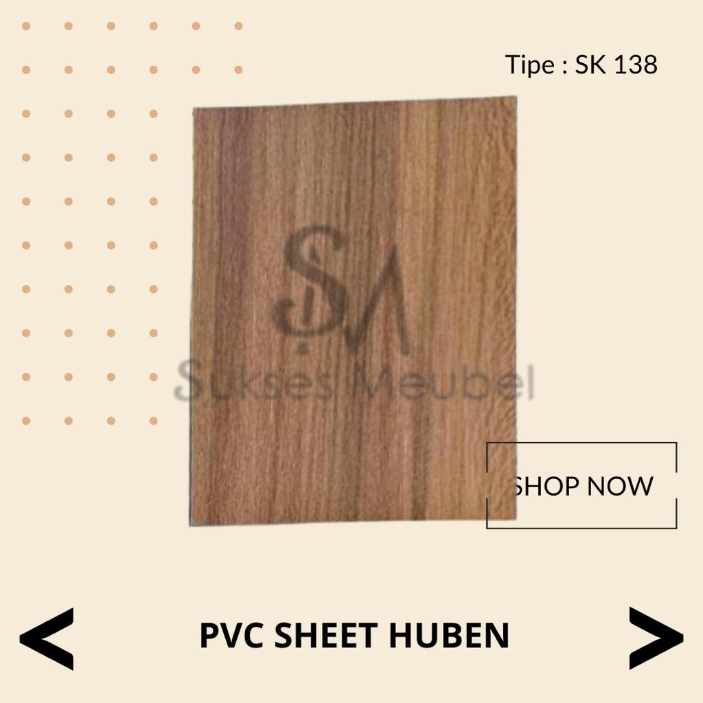 Jual SK 138 (5 METER) PVC SHEET HUBEN 0.3 MM SK 138 / PELAPIS MEJA ...