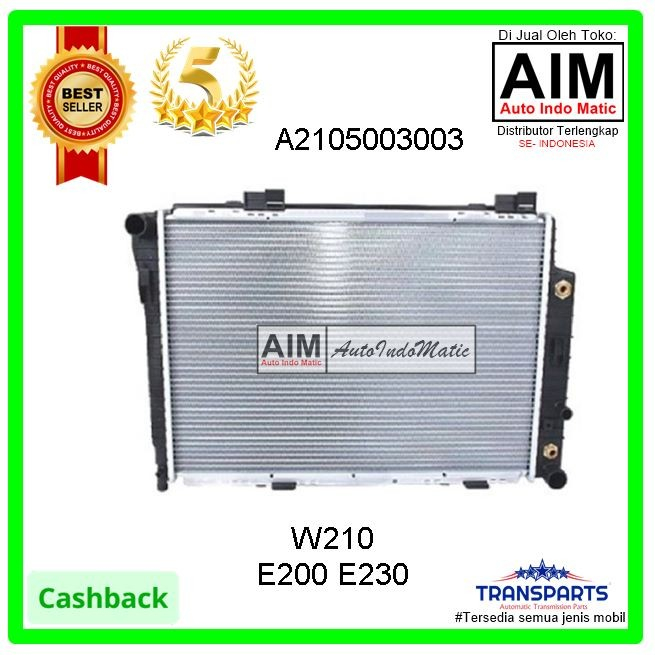 Jual Radiator Mercy W210 E200 E230 Mercedes Benz A2105003003 | Shopee ...