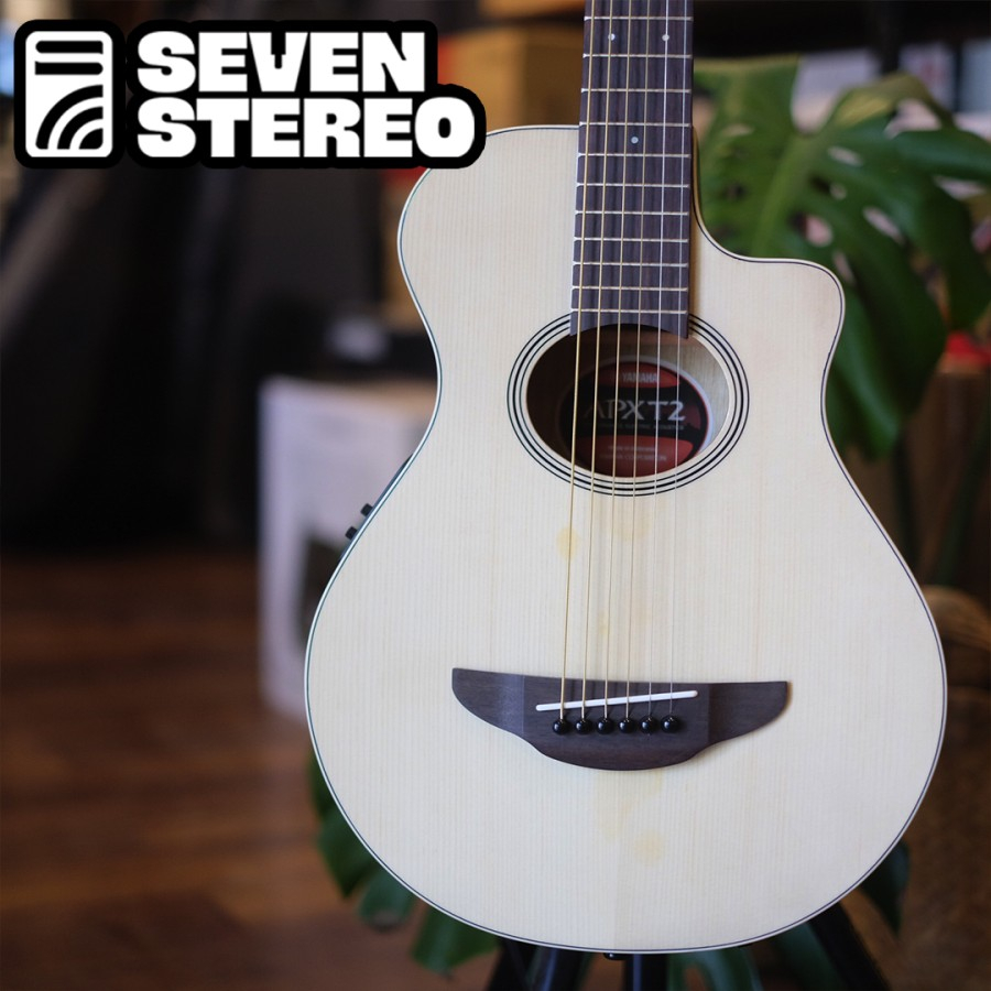 Jual Yamaha APX-T2 APXT2 Travel Acoustic Electric Guitar Natural ...