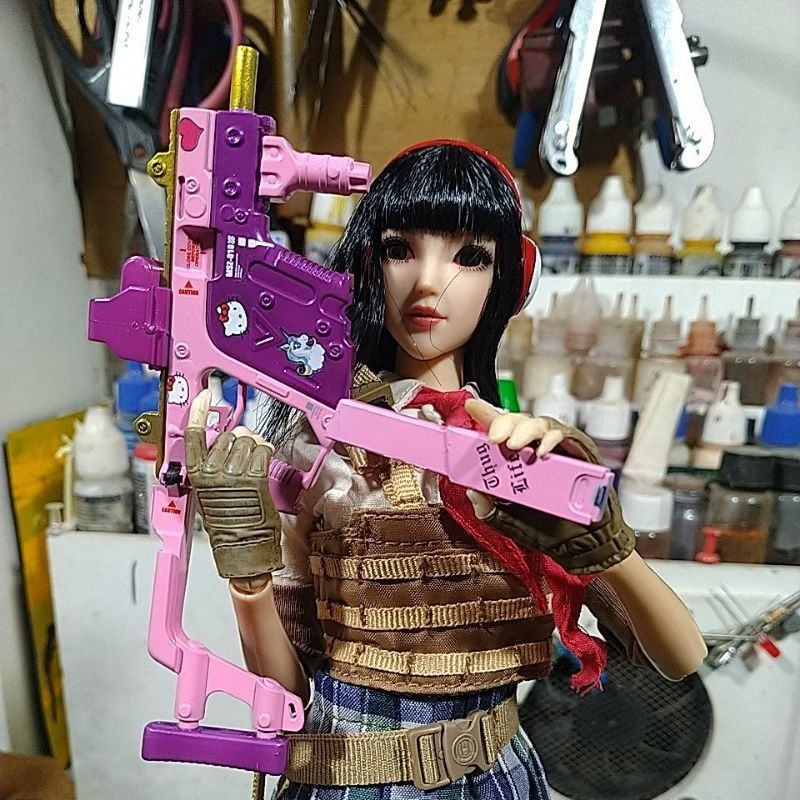 Jual Kriss vector 1/6 miniatur Onesixth kitbash action figure hottoys ...