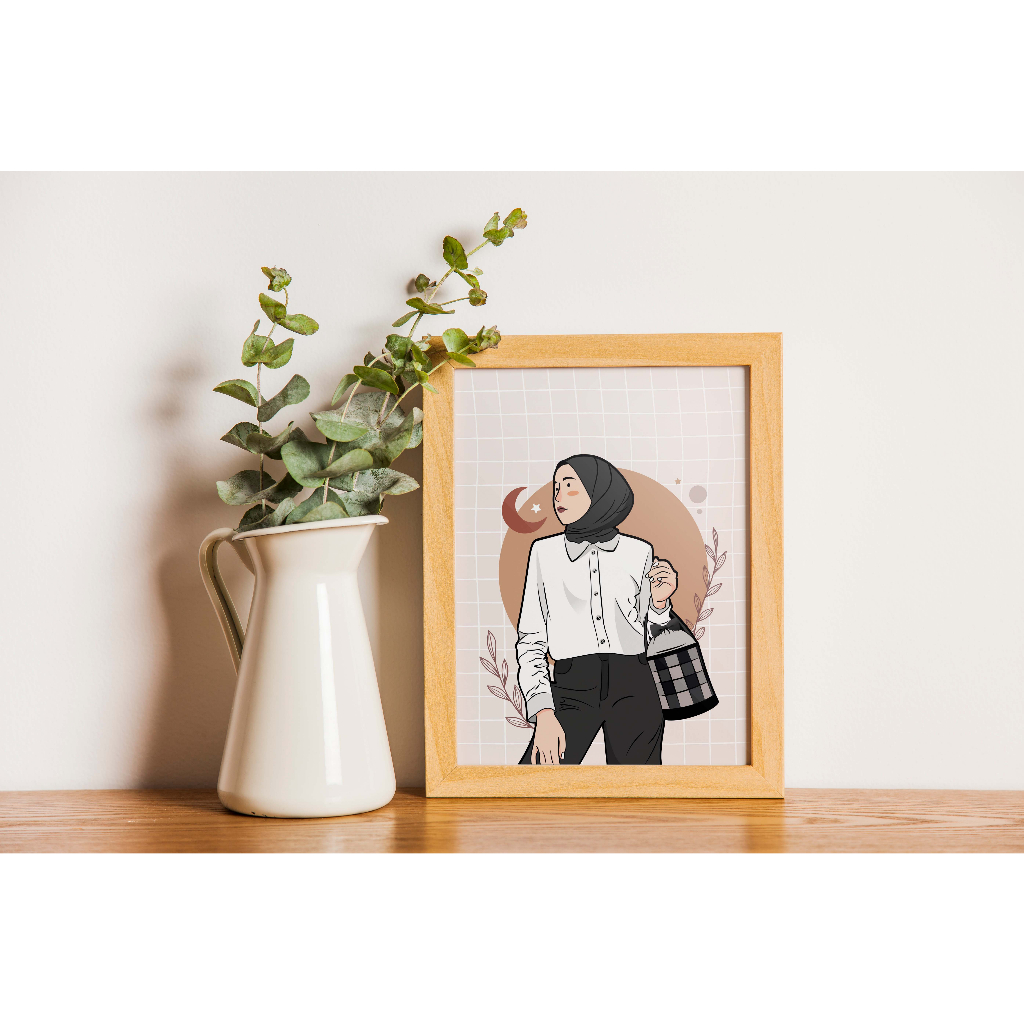 Jual Paket Solo (Frame 2D) | Custom ilustrasi vector art | kado unik ...