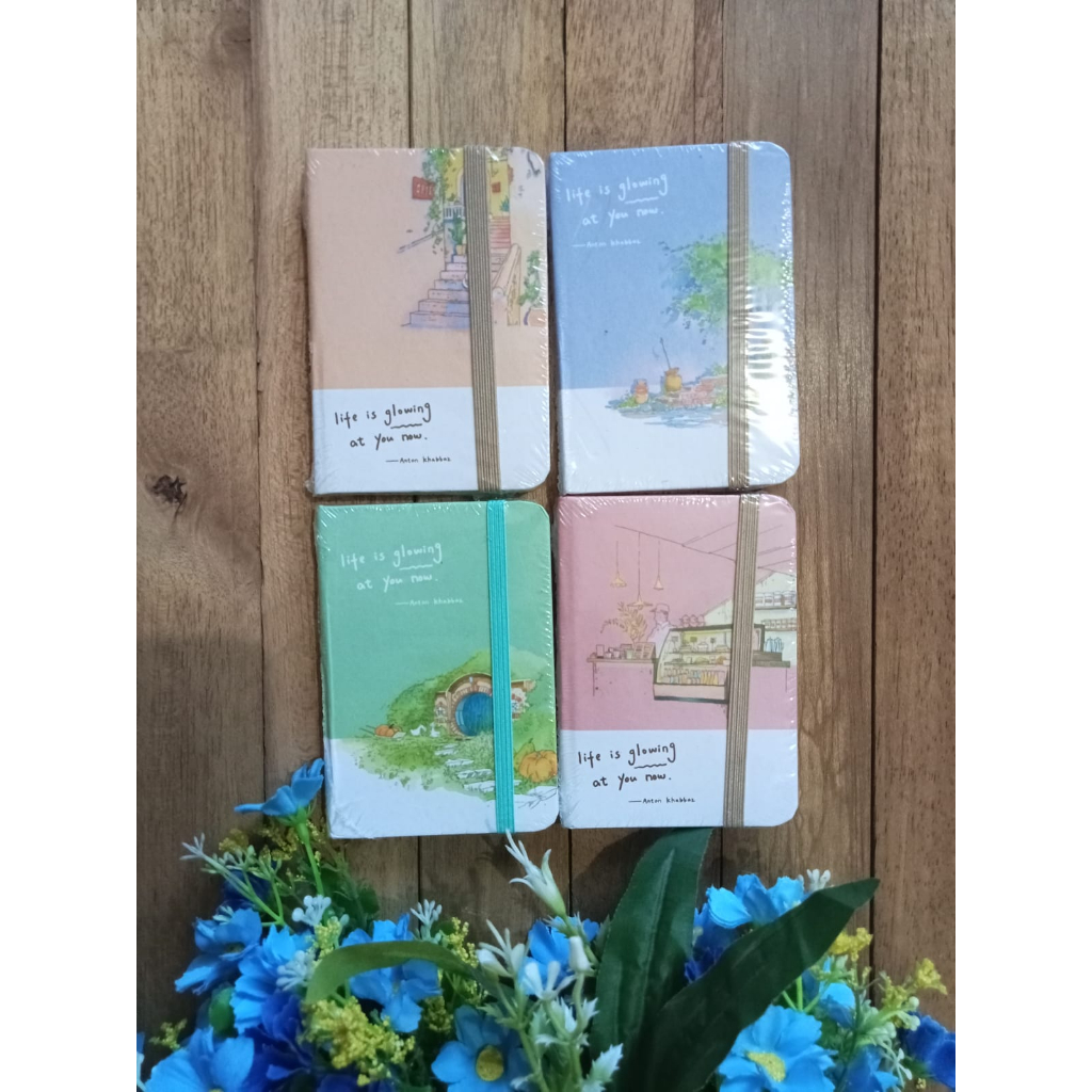 Jual Notebook / Diary / Buku Catatan Fancy AA0321-12 Ukuran A7 | Shopee ...