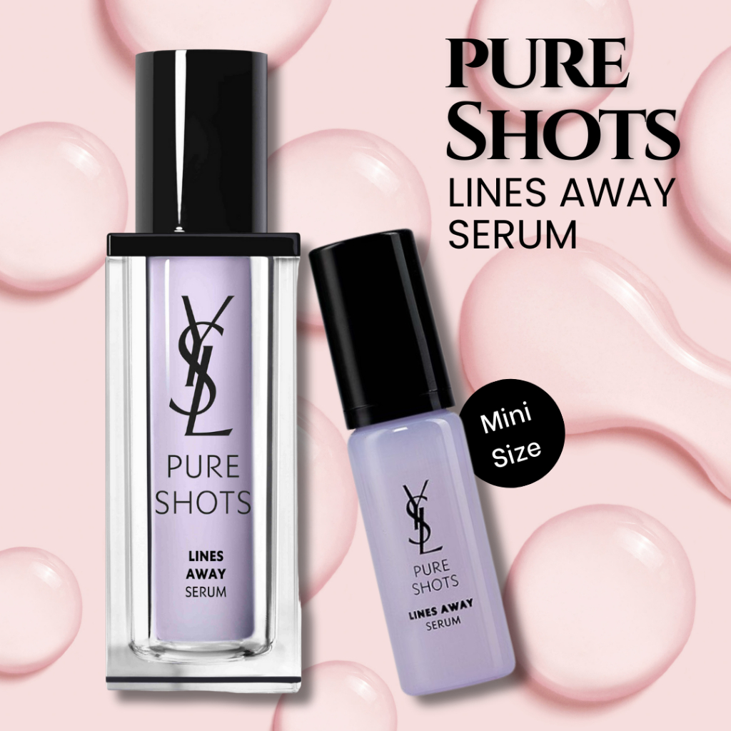 Jual Pure Shots Lines Away Anti - Aging Serum Mini Size 7ml | Shopee ...