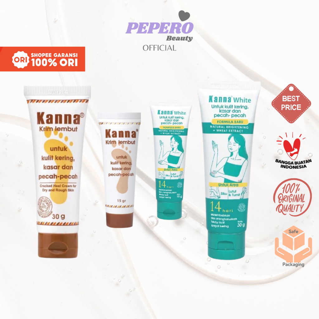Jual KANNA Purbasari Krim Lembut (Soft Cream) | KANNA White | Krim Kaki ... Jual KANNA Purbasari Krim Lembut (Soft Cream) | KANNA White | Krim Kaki ...