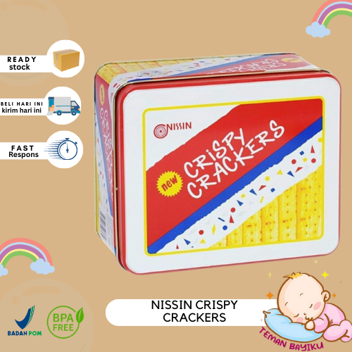Jual Nissin Crispy Crackers 750gr Biskuit Kaleng Camilan Biscuit ...