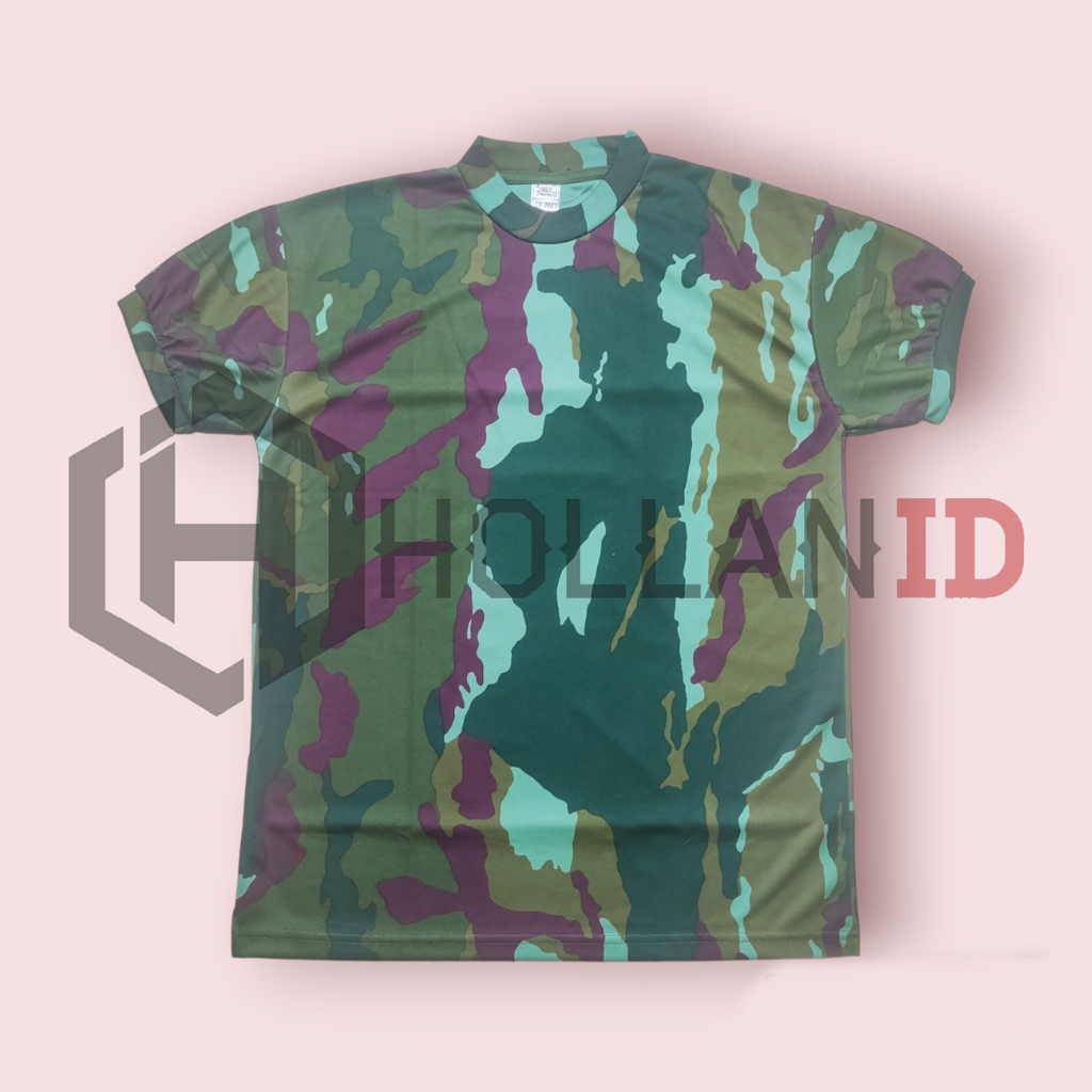 Jual BAJU KAOS DRYFIT TNI ANGKATAN DARAT HIJAU LORENG PASKHAS TANGAN ...