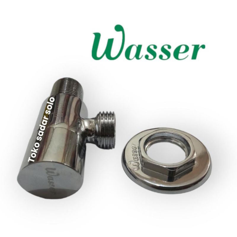 Jual stopkran shower wasser TL-080 Stop valve 1/2inch | Shopee Indonesia