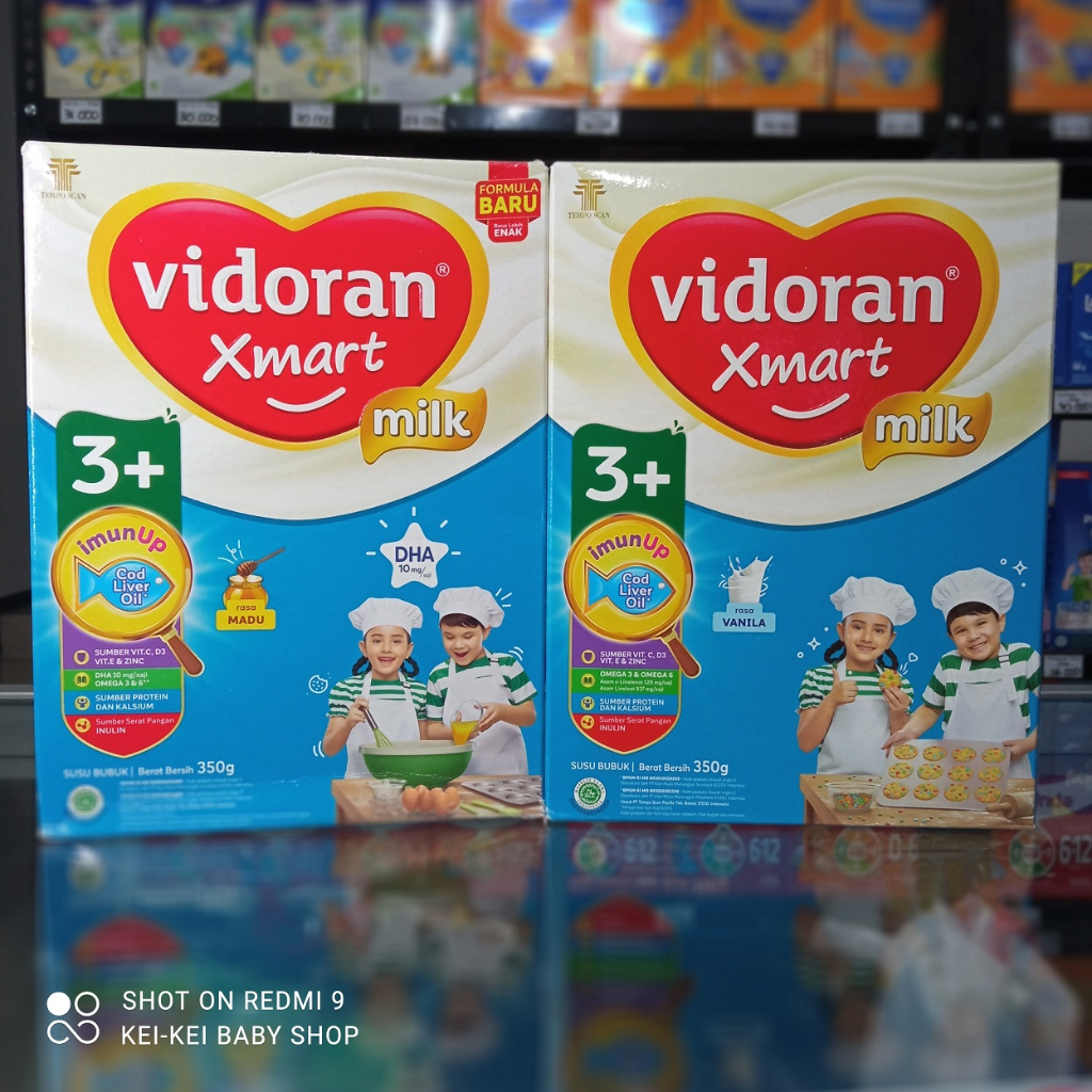 Jual Susu Vidoran Xmart 3+ 350gr | Shopee Indonesia