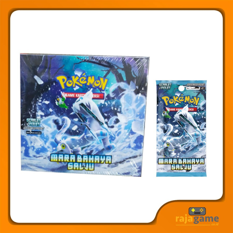 Jual Kartu Pokemon TCG Indonesia SV2P Marabahaya Salju Booster Box Original | Shopee Indonesia