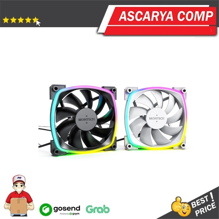 Jual Montech AX120 PWM ARGB Performance High End Durability Fan 120mm ...