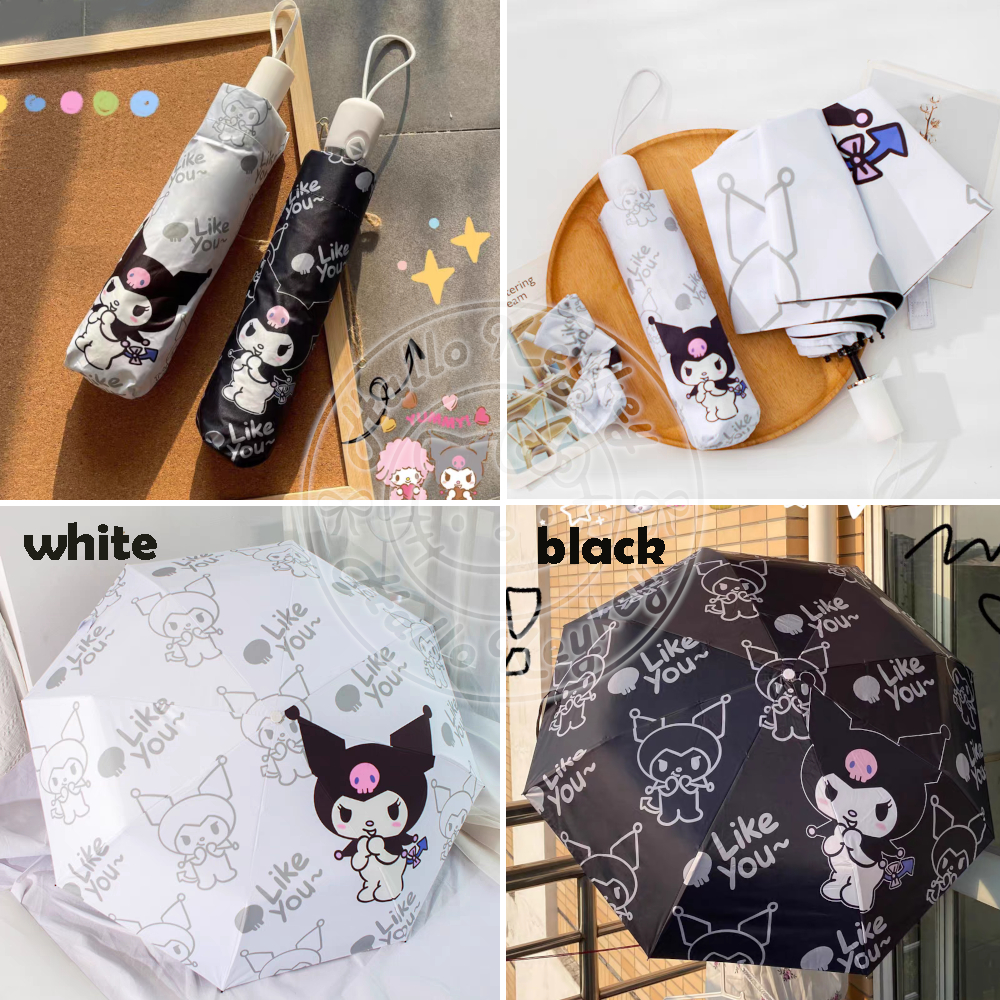 Jual payung lipat tombol buka otomatis kuromi like you | Shopee Indonesia