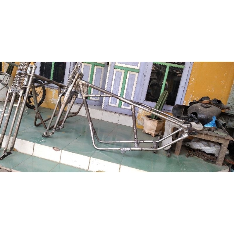 Jual Frame Chopper rigid full socket shockis sokis dan springer ala WL ...