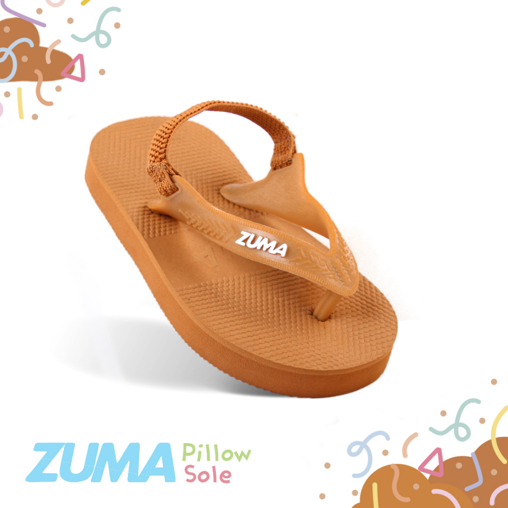 Jual Zuma Baby Classic 7 Honey Ginger, Sandal Jepit Bayi Karet Tali ...