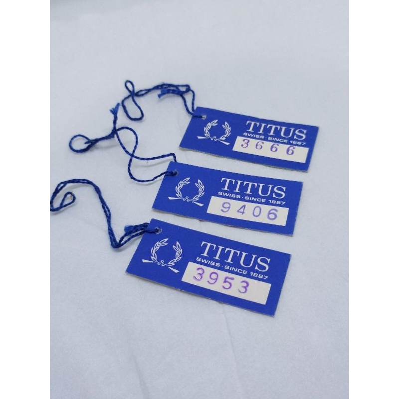 Jual Solvil et titus hang tag gantungan label merk jam tangan antik ...