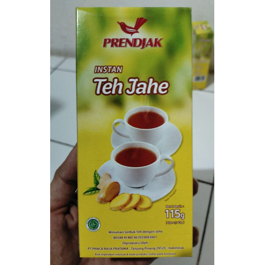 Jual TEH JAHE INSTANT PRENDJAK 115 GRAM ISI 5 SACHET / MINUMAN SERBUK ...
