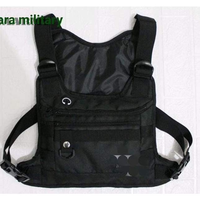 Jual Tas dada Motor Rompi touring versi ekonomis Tas Bag chest Enocomic ...