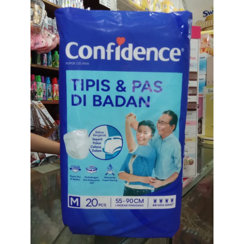 Jual CONFIDENCE CELANA TIPIS DAN PAS DI BADAN M20 L16 | Shopee Indonesia