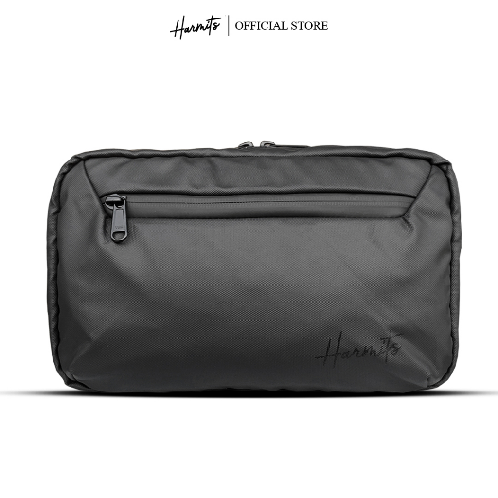 Jual Harmits Project - Handbag OSLO Clutch Pria Hitam Multifungsi Bahan ...