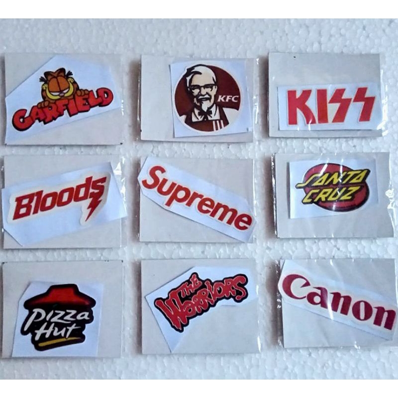 Jual Sticker Logo Merek Mini Anti Air untuk Laptop Case | Shopee Indonesia