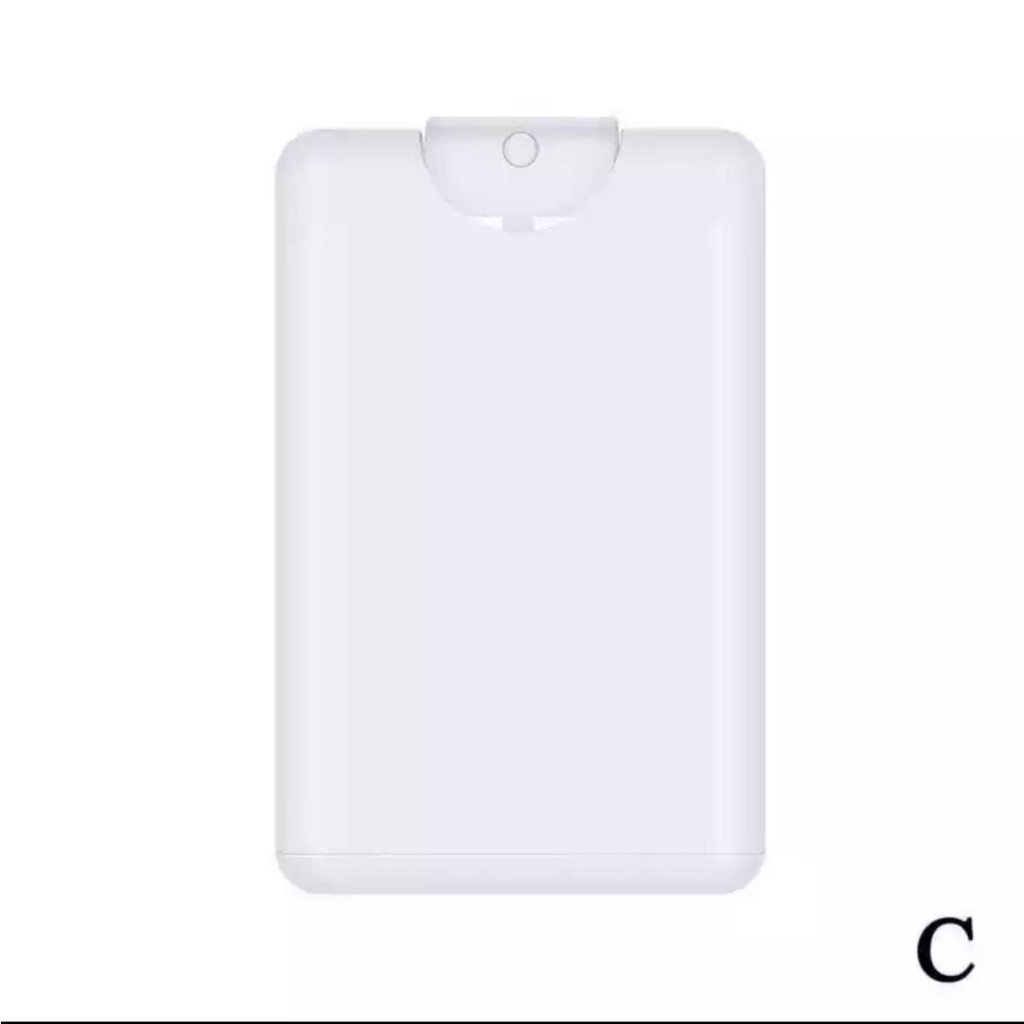 Jual Botol spray plastik poket 20ml pocket card kartu parfum ...