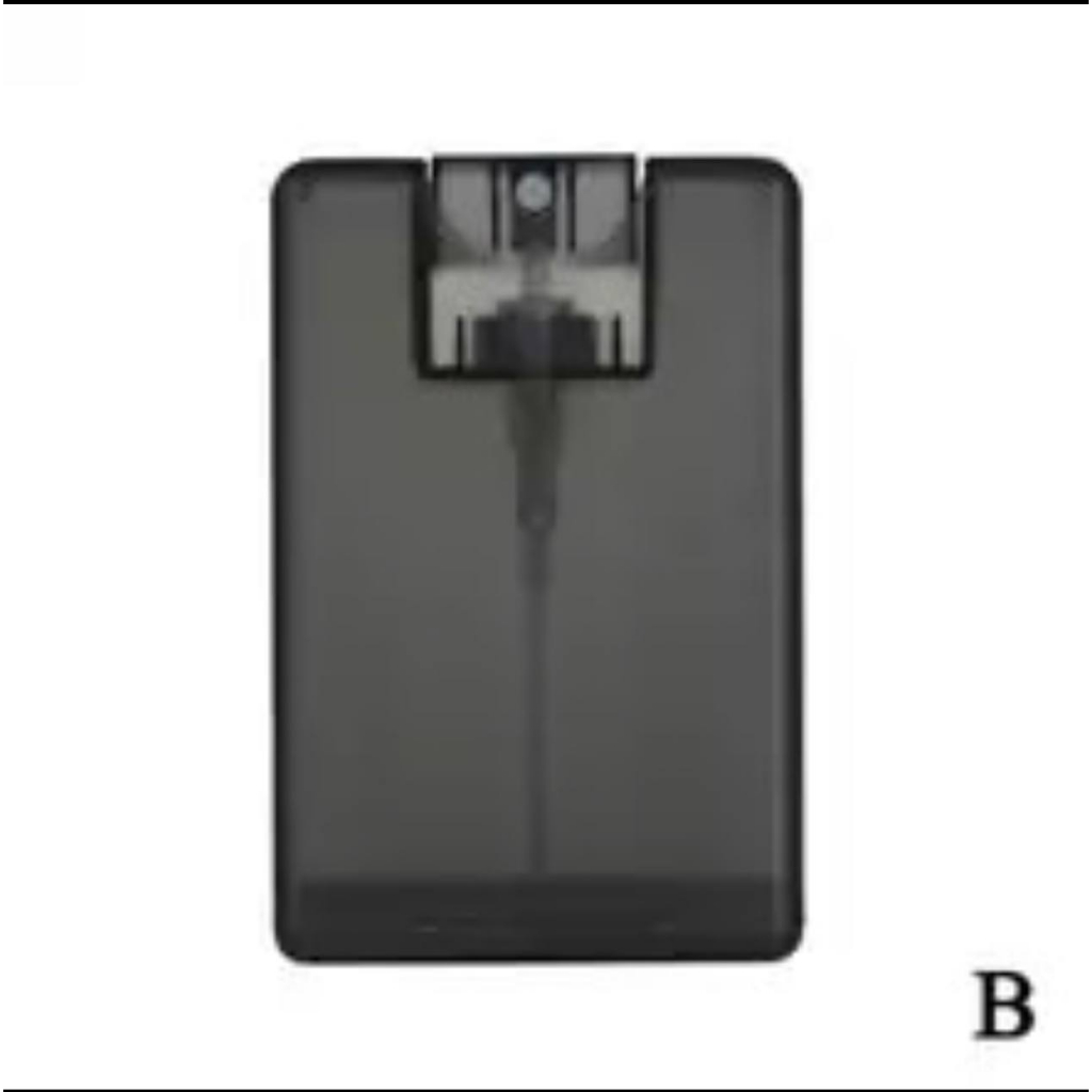 Jual Botol spray plastik poket 20ml pocket card kartu parfum ...