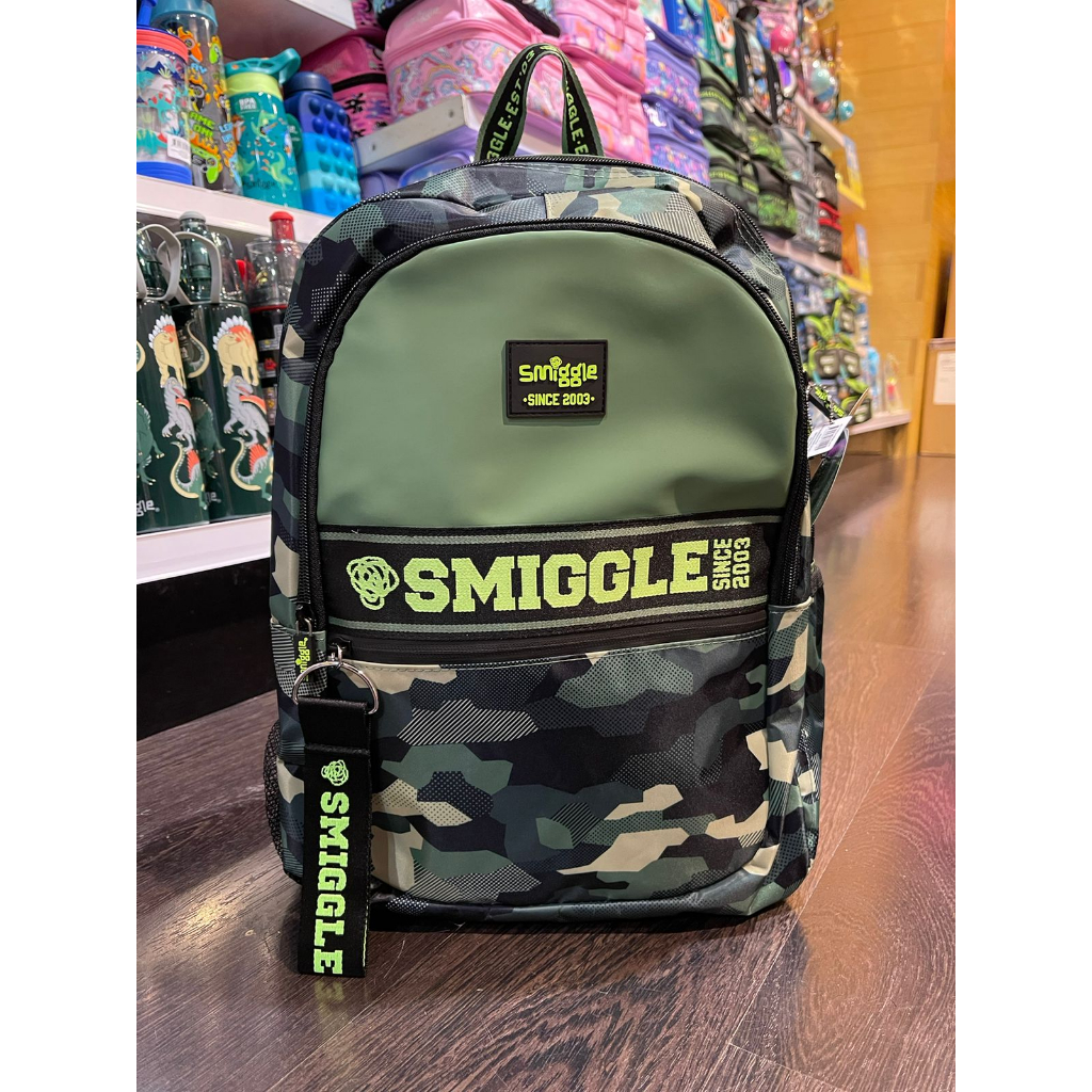 Jual SMIGGLE SMIGGLER III CLASSIC BACKPACK ARMY - TAS RANSEL SMIGGLE ...
