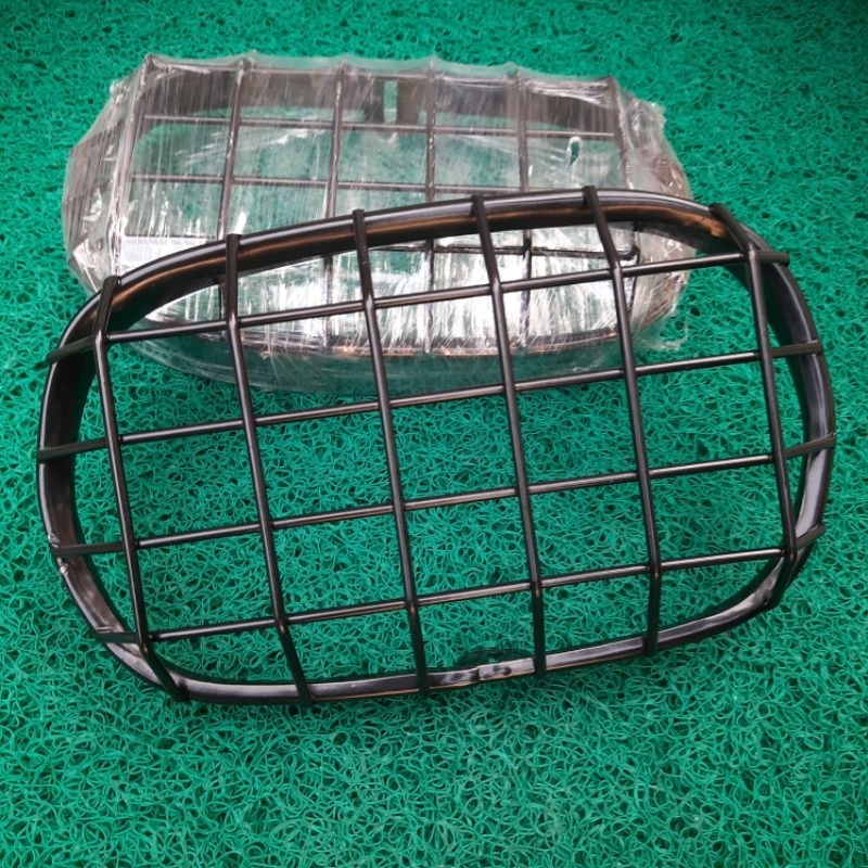 Jual Gril lampu depan gril headlamp vespa px ps exclusive hitam coating ...