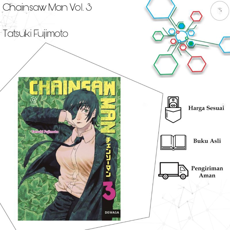 Jual Buku Komik Chainsaw Man Volume 3 - Tatsuki Fujimoto | Shopee Indonesia