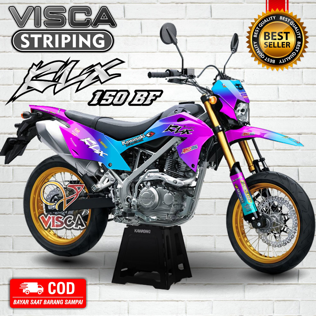 Jual Decal KLX BF 150 Full Body - Stiker KLX BF 150 Full Body - Dekal ...