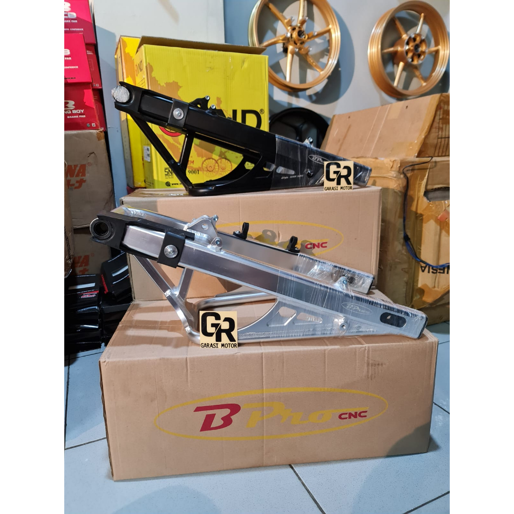 Jual swing arm bpro racing spc gen 2 double lock kawasaki ninja 150 ...