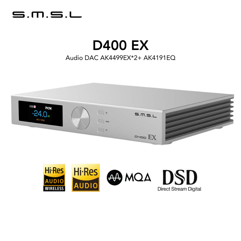 Jual SMSL D400EX D400 EX AUDIO DAC AK4499EX*2+ AK4191EQ | Shopee Indonesia