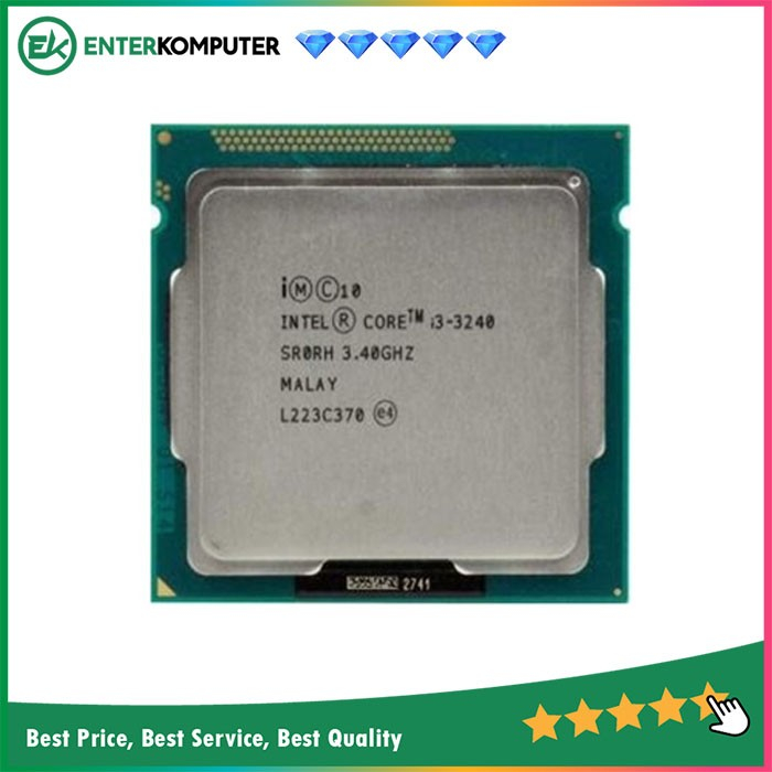 Jual Intel Core i3-3240 3.4Ghz Cache 3MB[Tray] Socket LGA 1155 | Shopee ...
