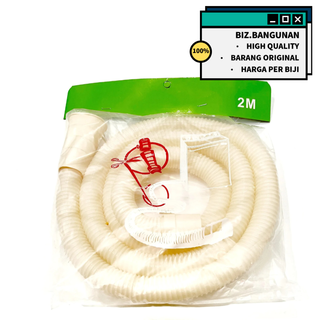 Jual SELANG MESIN CUCI OUTLET 2M 3M – 2 & 3 METER SELANG PEMBUANGAN AIR | Shopee Indonesia