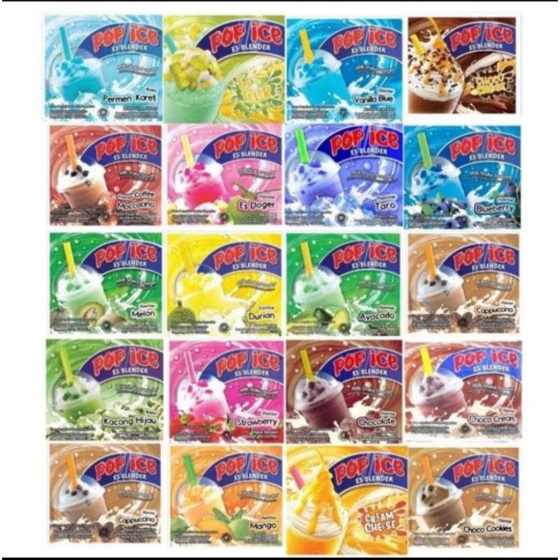 Jual pop ice all varian semua rasa lengkap terbaru murah | Shopee Indonesia