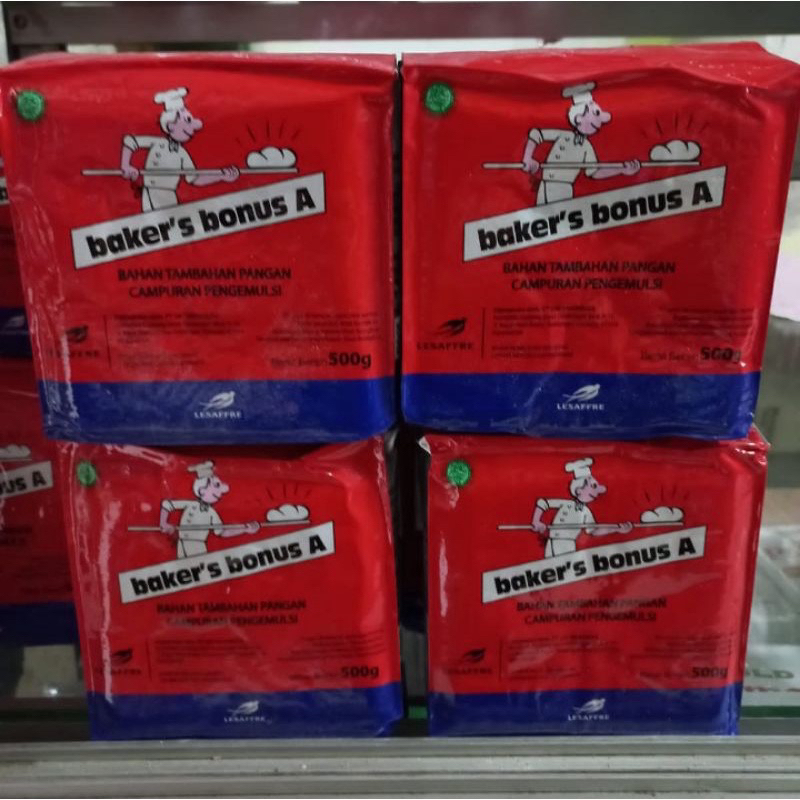 Jual Baker's Bonus A 500 Gram Bakers Bonus Bread Improver Kemasan Baru ...