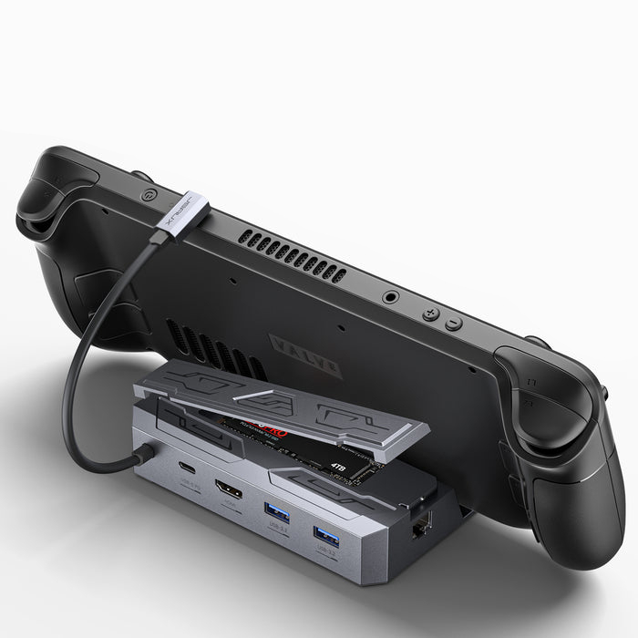 Jual JSAUX HB0604 6 in 1 M.2 Docking Station SSD NVMe SATA for Steam Deck ROG Ally | Shopee ...