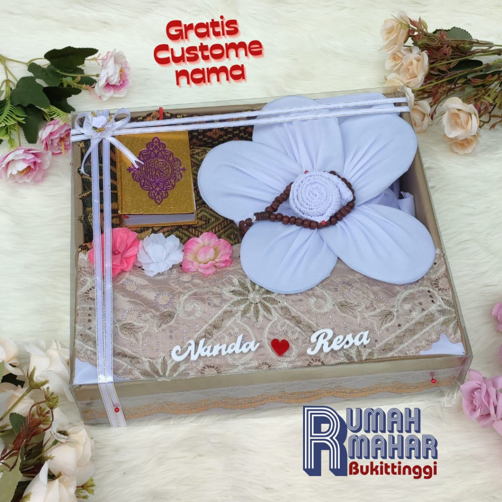 Jual MAHAR PERNIKAHAN/MAHAR SEPERANGKAT ALAT SHOLAT/SESERAHAN/HANTARAN ...